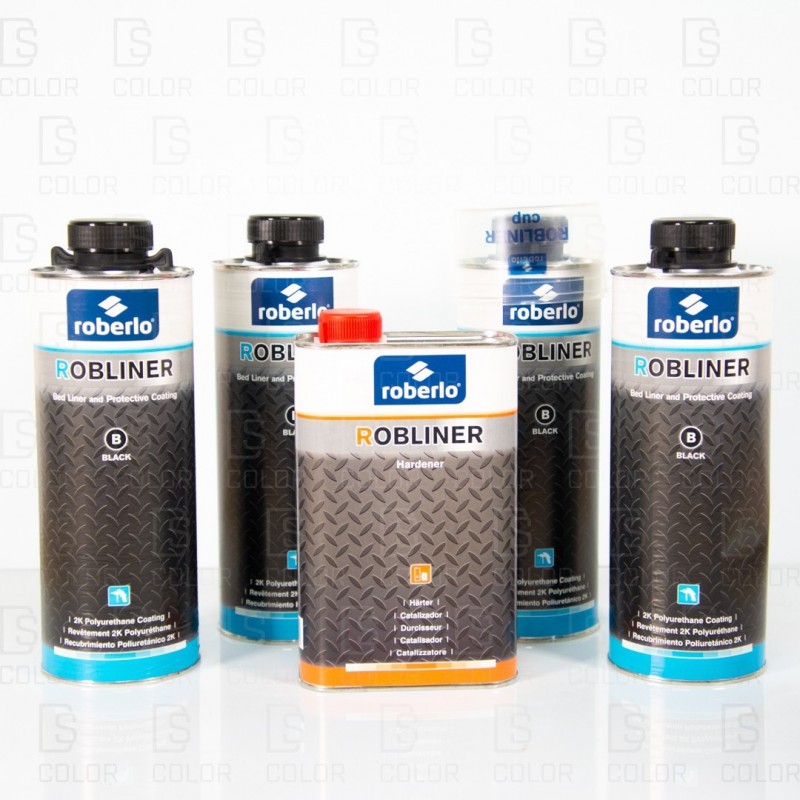 ROBERLO ROBLINER BLACK KIT 4x600ML + 1x800ML